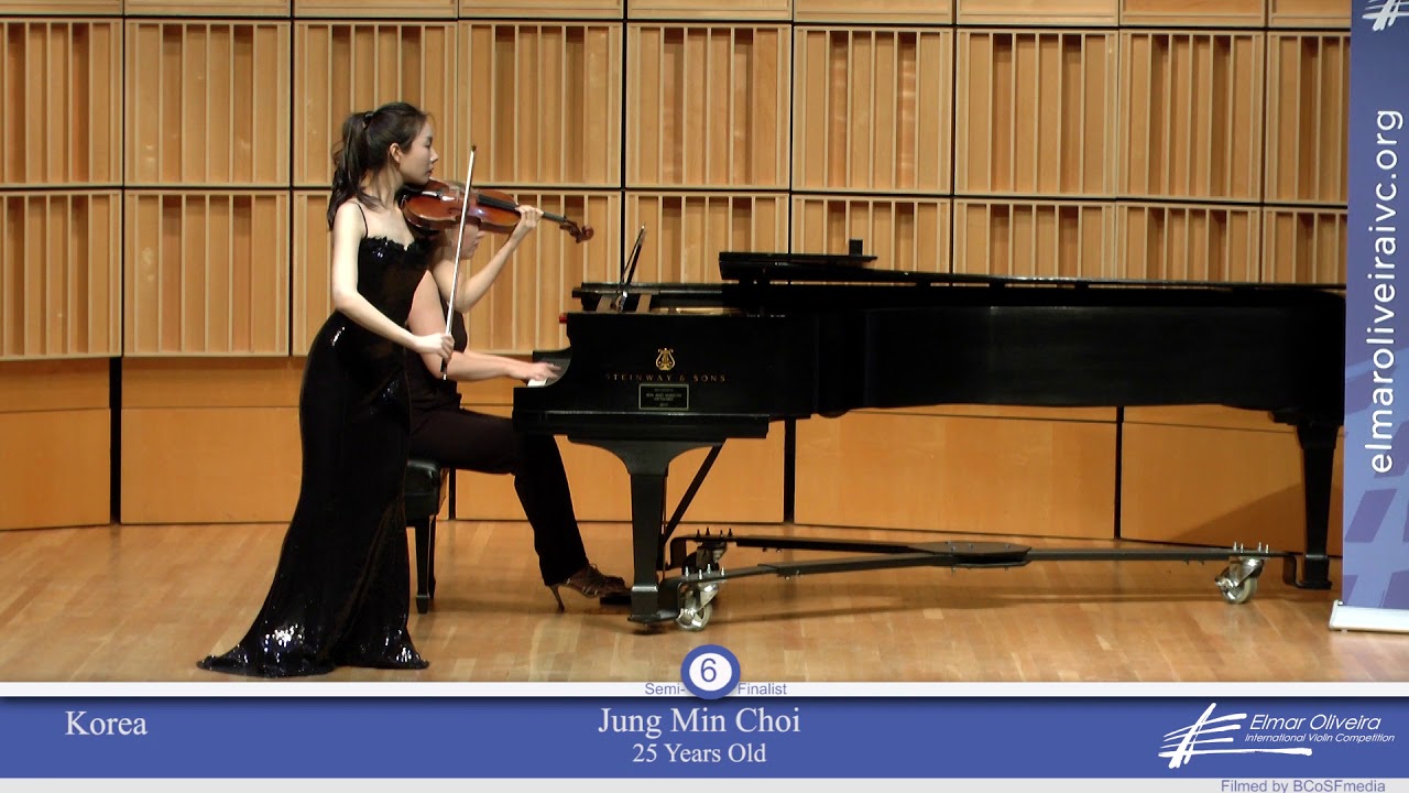 6 semi finalist Jung Min Choi 25 Korea - YouTube