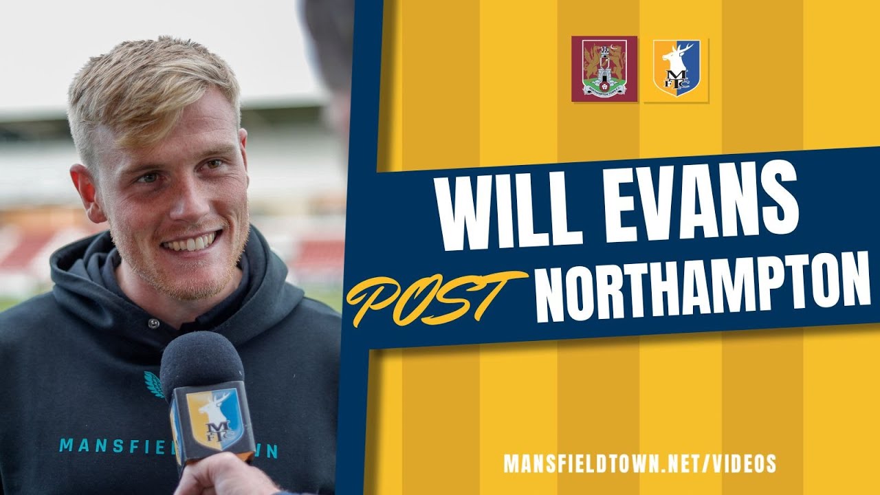 Will Evans on Northampton victory - YouTube