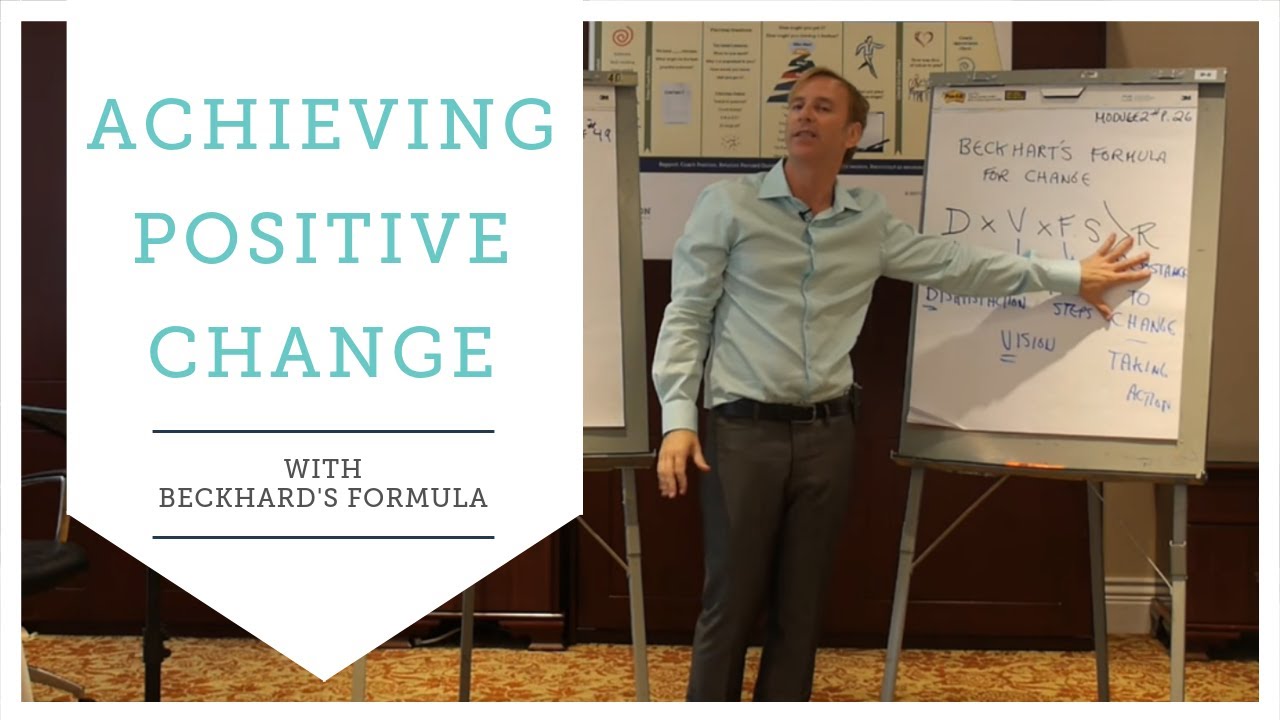 Beckhard's Formula For Change - Achieving Positive Change - YouTube