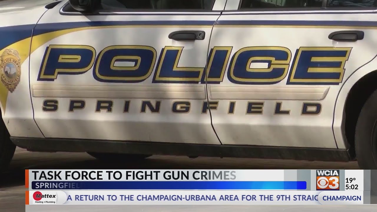 Springfield Police, ATF announce joint gun crime task force - YouTube