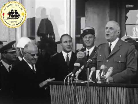 De Gaulle - Türkçe konuşuyor - 1968