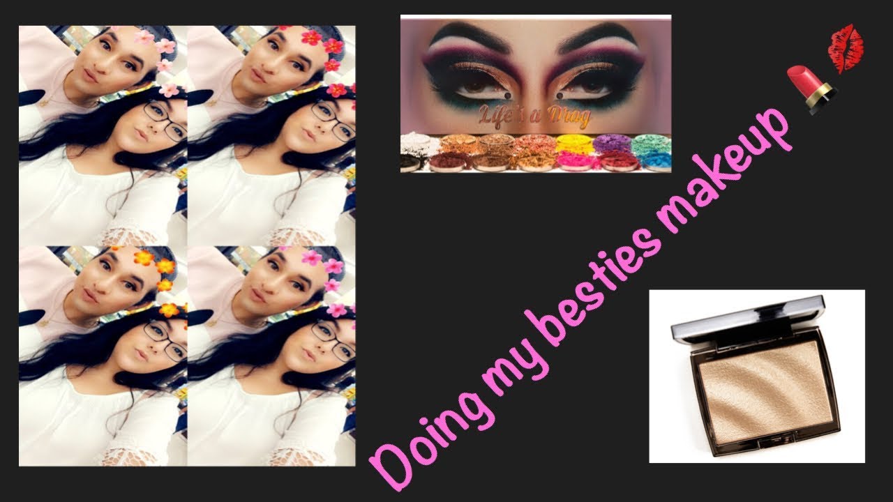 DOING MY BEST FRIENDS MAKEUP - YouTube