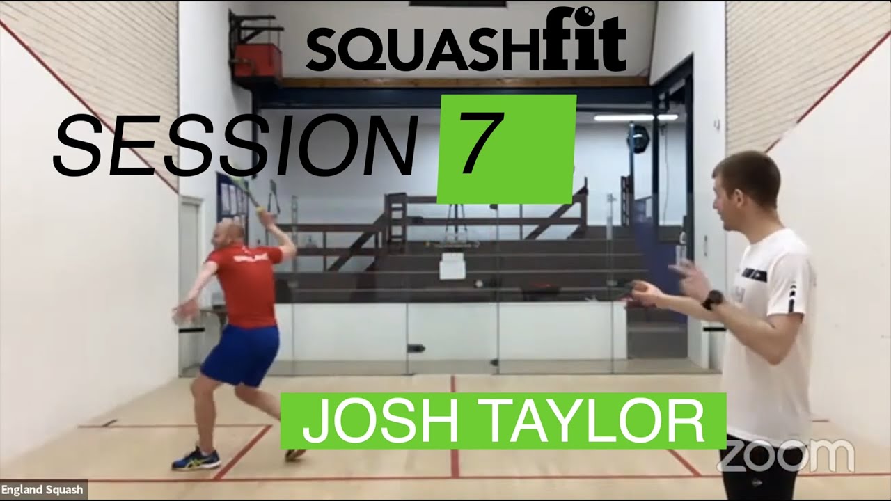 SQUASHfit Session 7 : Featuring National Performance Coach Josh Taylor ...
