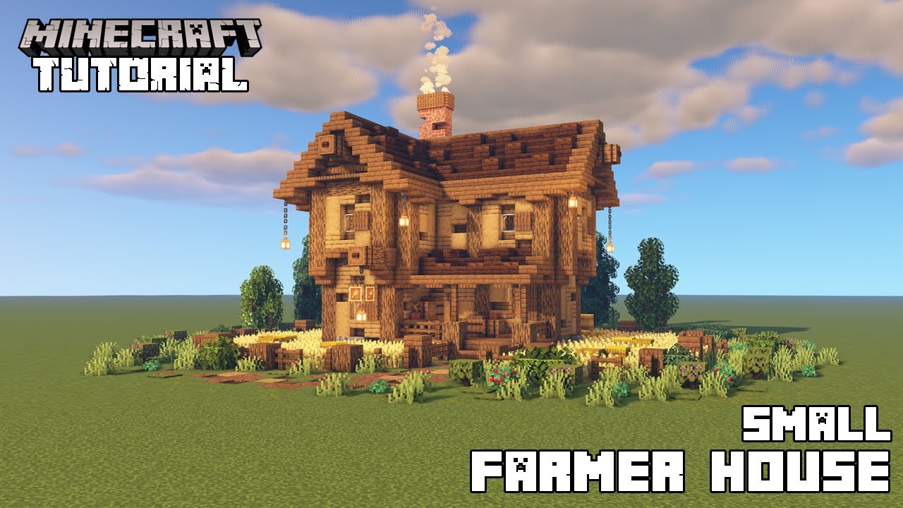 Small Farmer House Tutorial || Minecraft 1.19 - YouTube