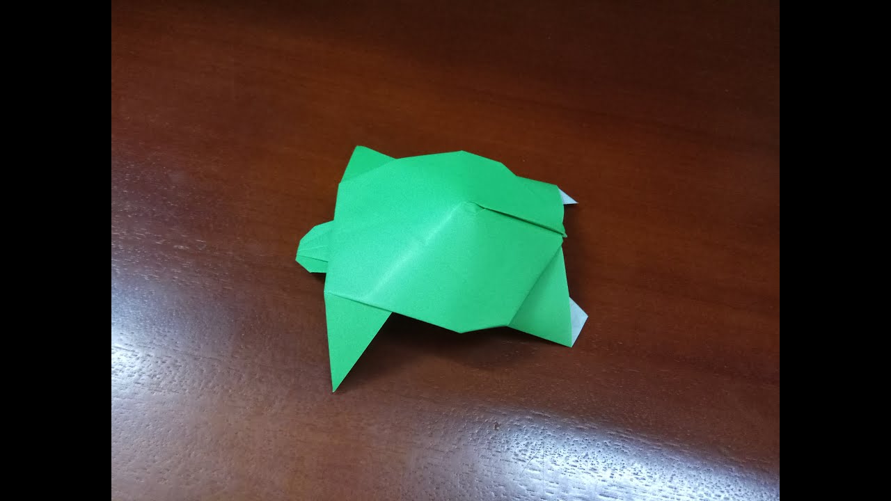 How To Make Origami Turtle Easy - YouTube