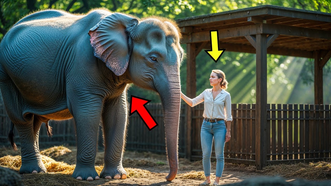 Elephant Cries Every Day in Zoo, Until One Day She Recognizes a ...