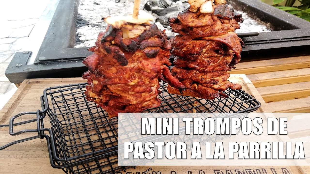 Como hacer MINI TROMPOS DE PASTOR AL CARBON, Ufffff... - PASIÓN A LA ...