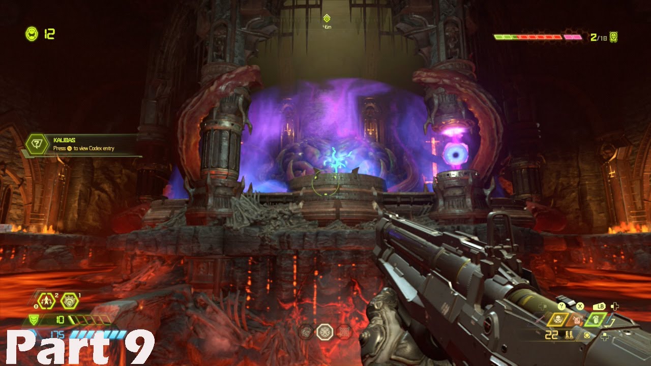 Fighting Big BRAIN!!!! DOOM Eternal Gameplay Walkthrough Part 9 - YouTube