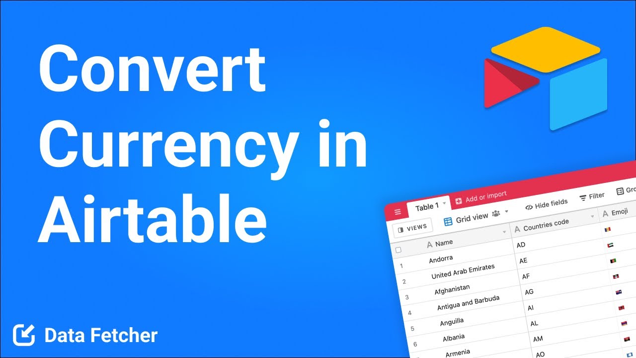 How to Convert Currency in Airtable - YouTube