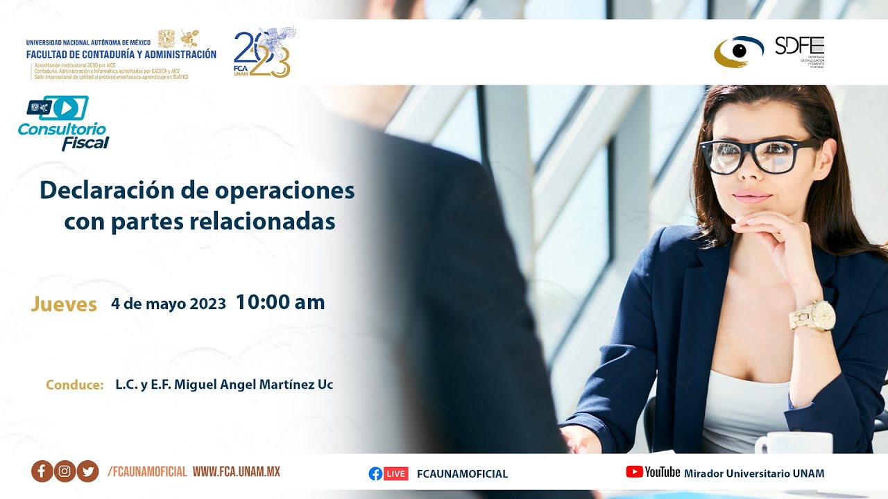 Declaración de operaciones con partes relacionadas - YouTube