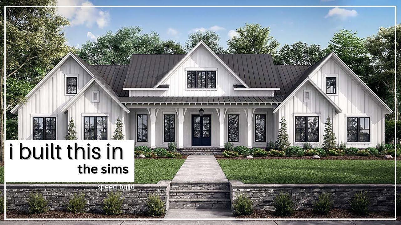 Brindleton Bay family home | speed build - YouTube