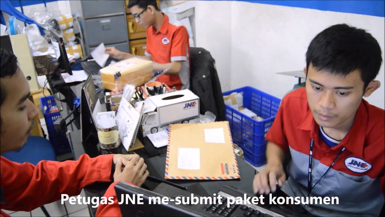 Flowchart JNE Tugas Pemasaran Jasa - YouTube