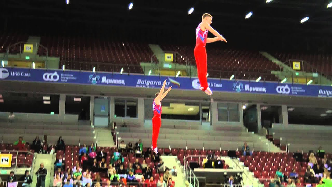 Steven/Jeffrey Gluckstein - Optional Routine - 2013 World T&T ...