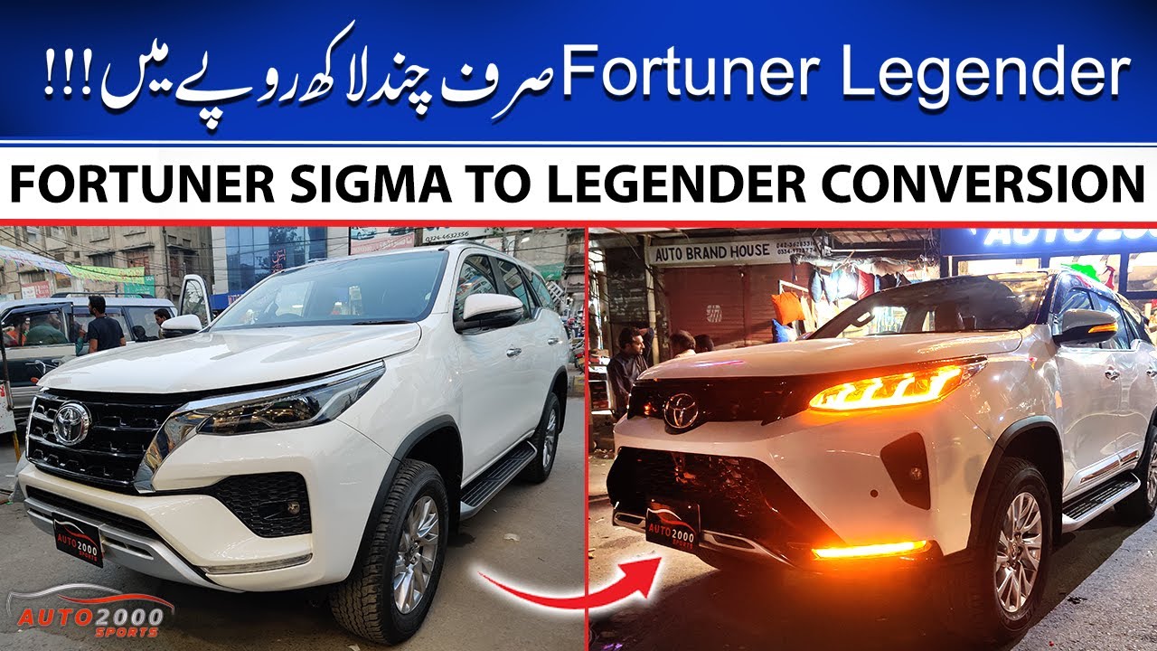 Toyota Fortuner Legender 2022 Model in Pakistan - Fortuner Sigma To ...