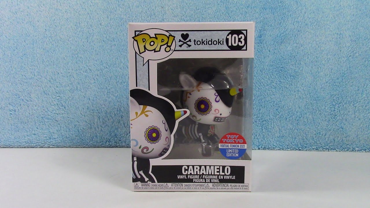 Funko POP Tokidoki Caramelo Sugar Skull Unicorno Toy Tokyo Exclusive ...