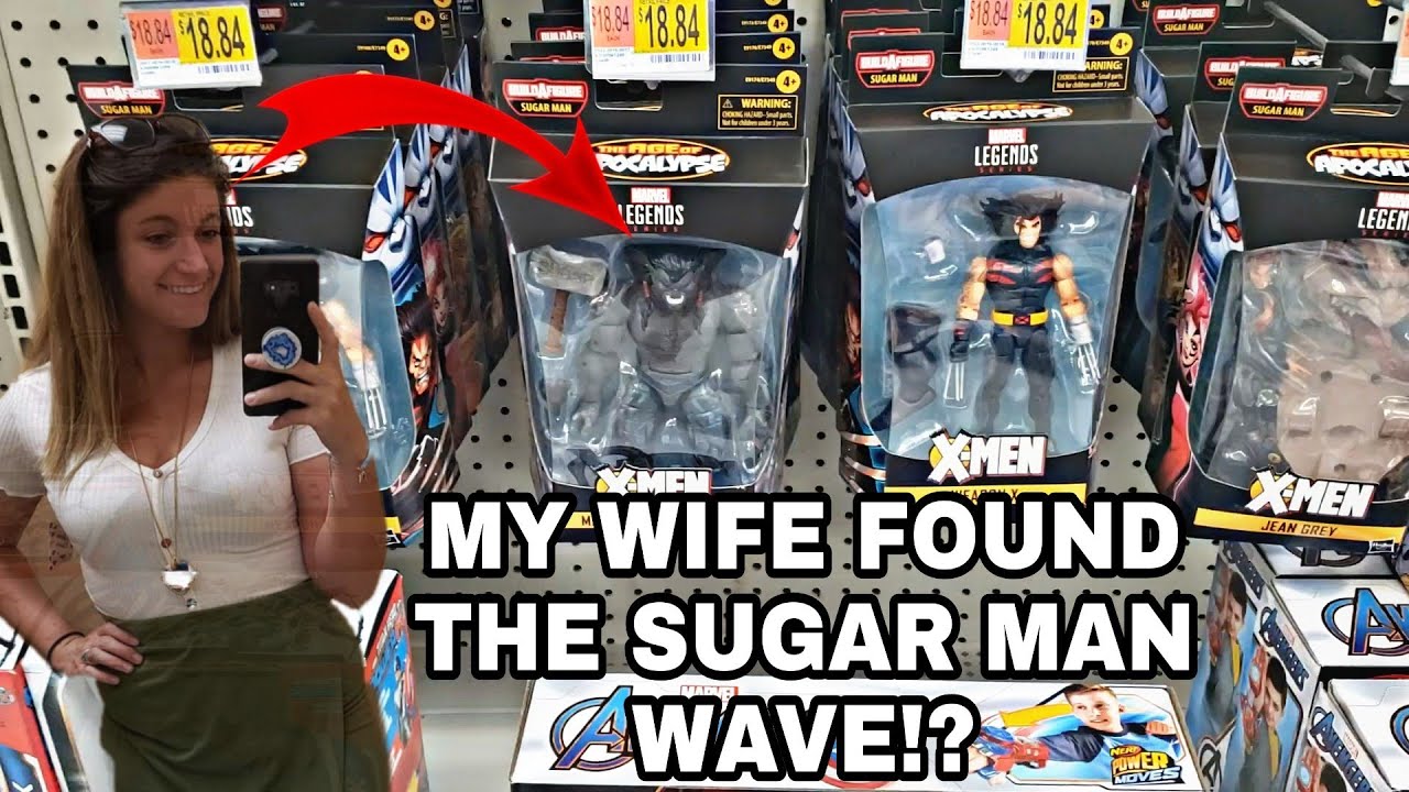 My Wife Found The Marvel Legends Sugar Man Wave while TOY HUNTING ...