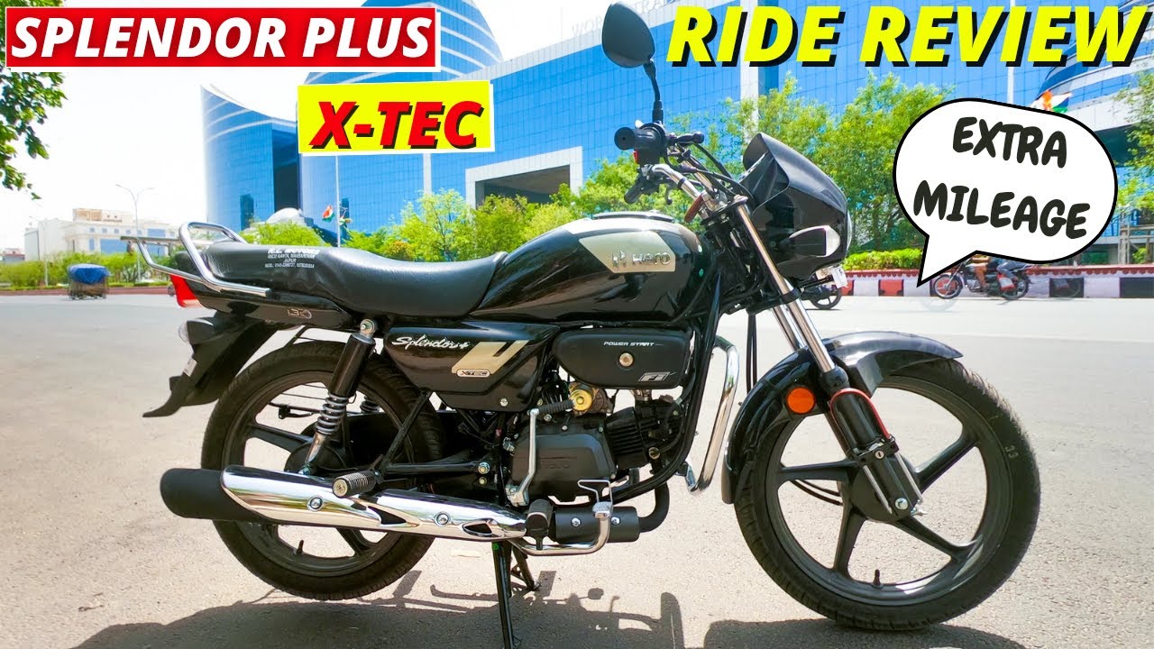 New 2022 Splendor Plus Xtec Ride Review : Extra Mileage ?? - YouTube