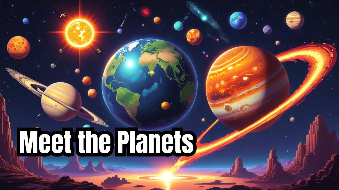 ☀️🪐 Meet the Planets - A Solar System Adventure for Kids! - YouTube