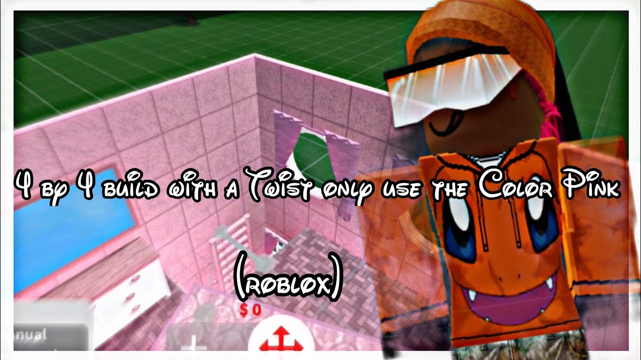 4 by 4 build with a Twist only use the Color Pink(ROBLOX ...