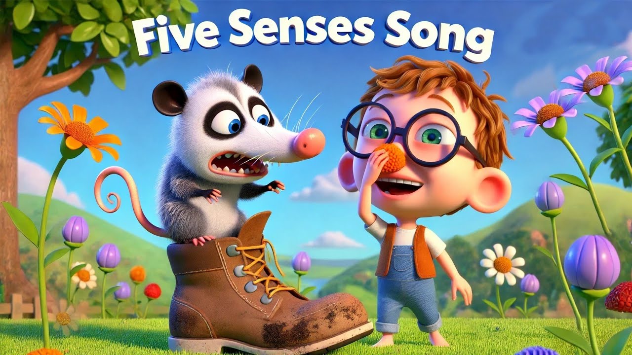 Five Senses Song – Fun Learning for Kids! 🎵👀👂👃👅 - YouTube
