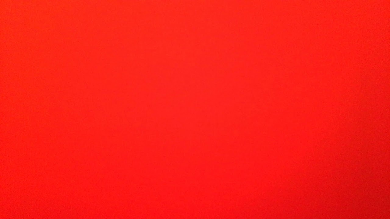 Just a red screen - YouTube