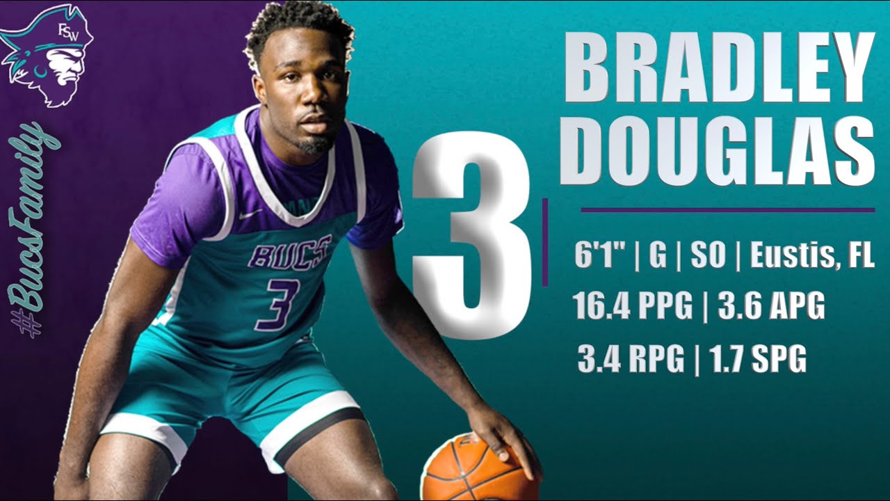 Bradley Douglas | 6'1 | G | FSW Bucs | Midseason Highlights - YouTube