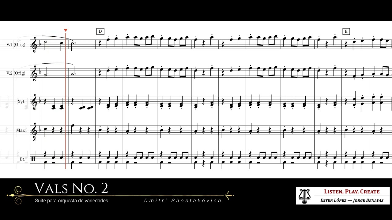 Shostakóvich - Vals 2 (original) - YouTube