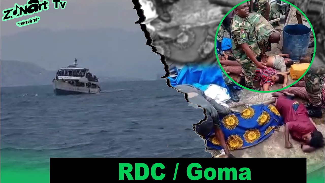 NAUFRAGE DU BATEAU MERDI SUR LE LAC KIVU 😭😭😭 - YouTube