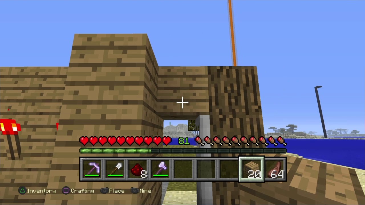 Minecraft tutorial combination lock - YouTube