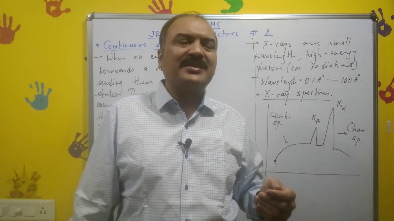 Atoms, XII, JEE/NEET lecture # 2. X-rays, Continuous & characteristic ...