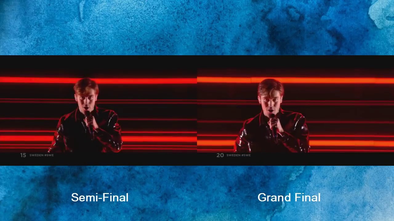 Benjamin Ingrosso - Dance You Off - Semi Final - Grand Final-Eurovision ...