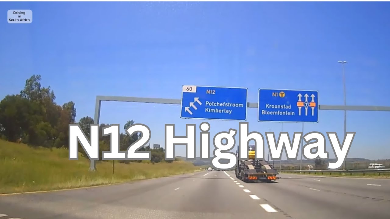 Driving on N12 Highway South Africa | Driving In South Africa - YouTube