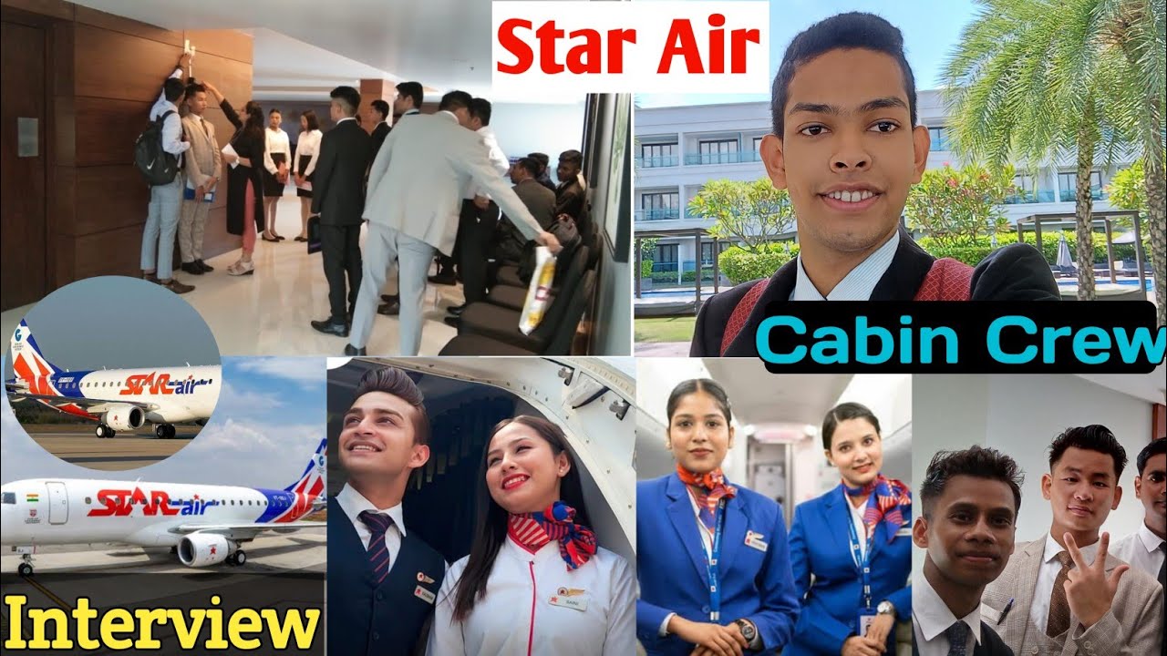 Star Air Cabin Crew Interview Vlog | Lifestyle Of An Indian Cabin Crew ...