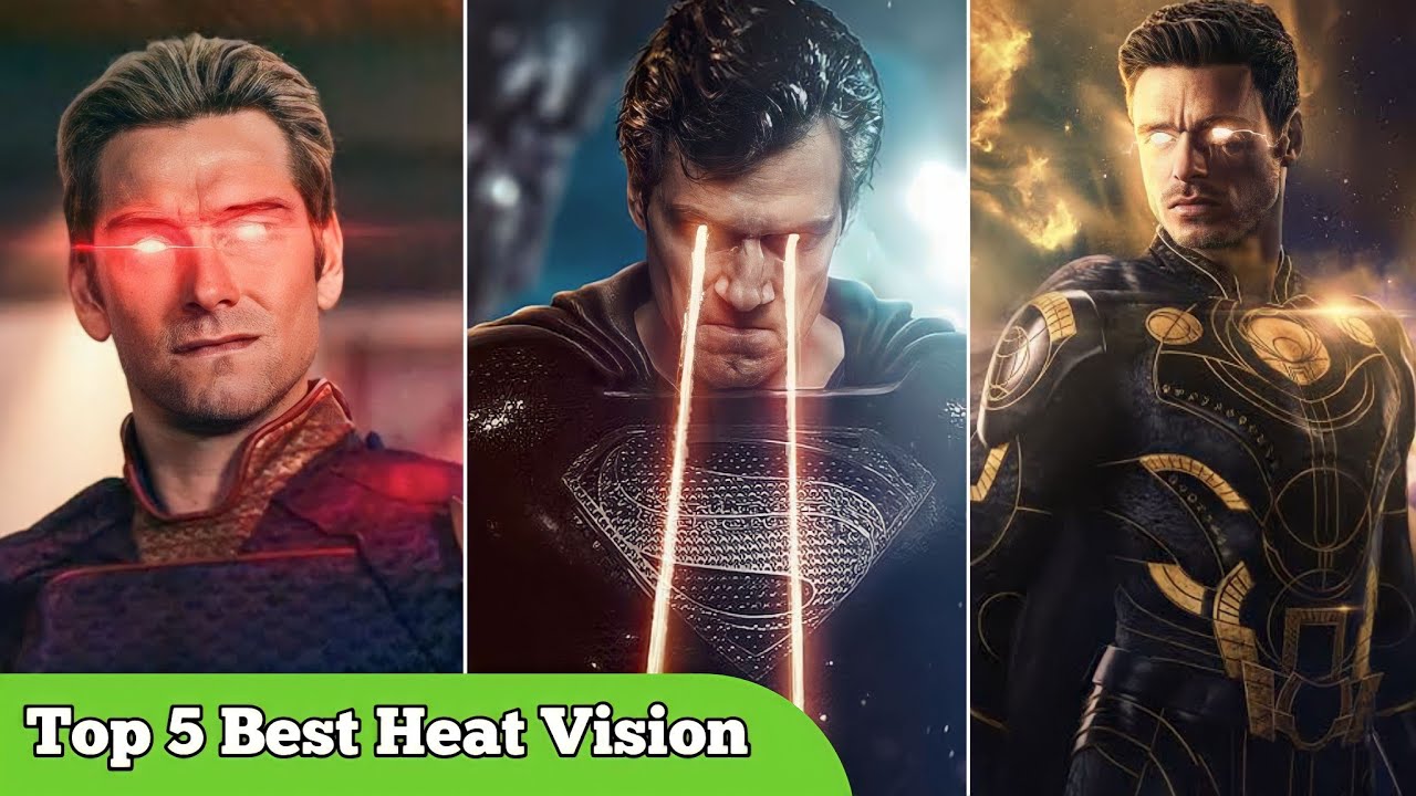 Top 5 Powerful Heat Vision || SuperSpot - YouTube