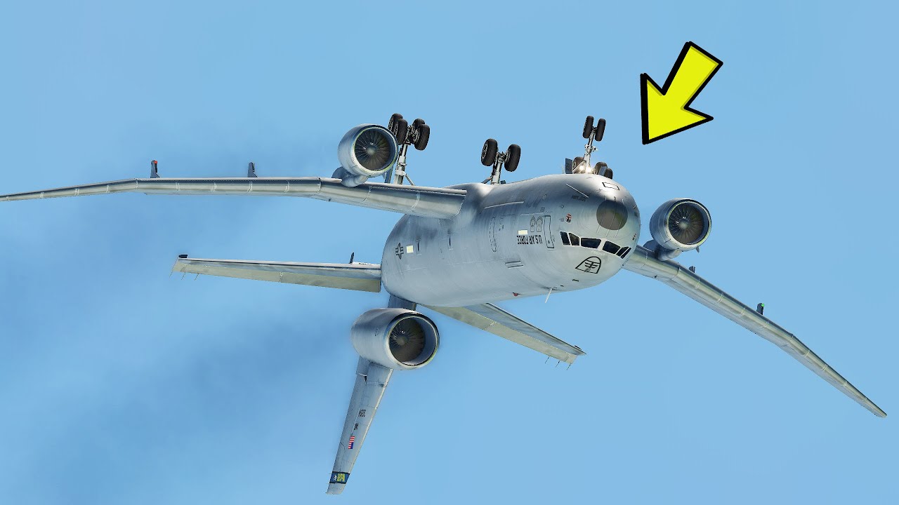 McDonnell Douglas DC-10 Tanker Emergency Landing Due To Flight Control ...