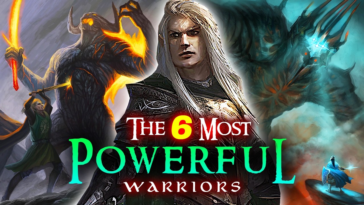 The 6 Most POWERFUL Warriors In Middle-Earth | The Lord of the Rings ...