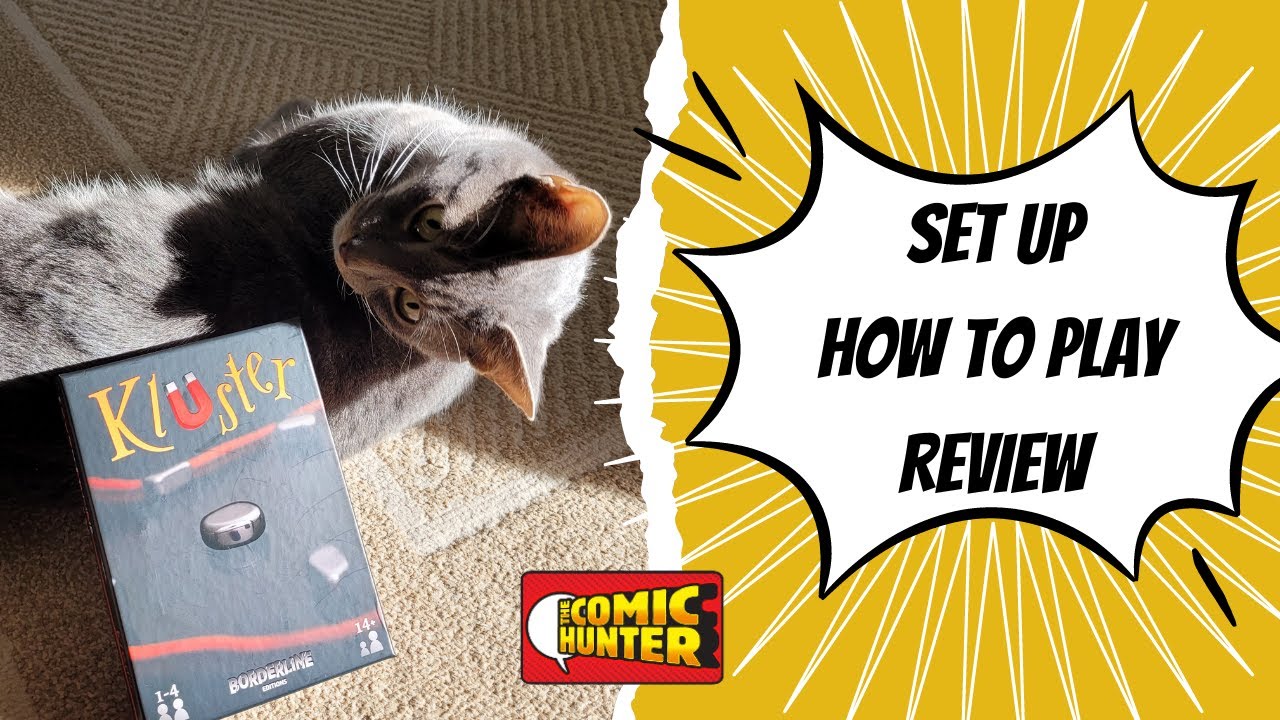 Kluster: Set Up, How to Play, and Brief Review [Boardgame] - YouTube