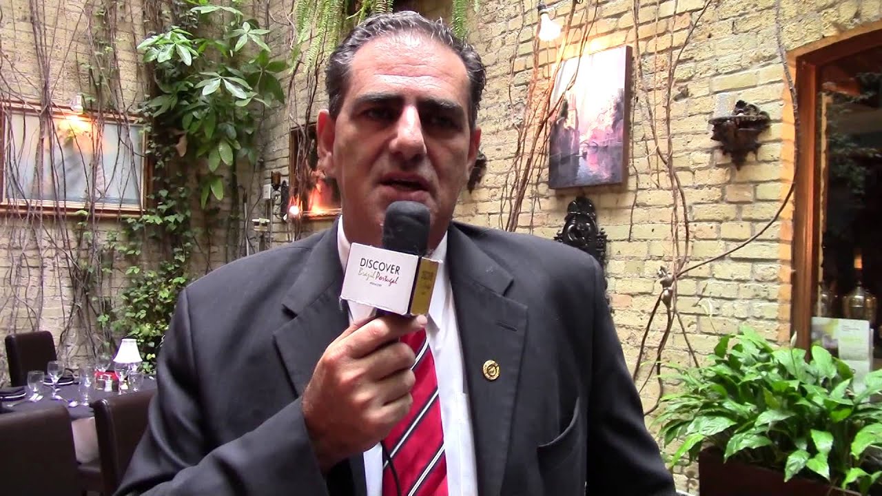 Interview: FELIPE GOMES, owner of Aroma restaurant - YouTube