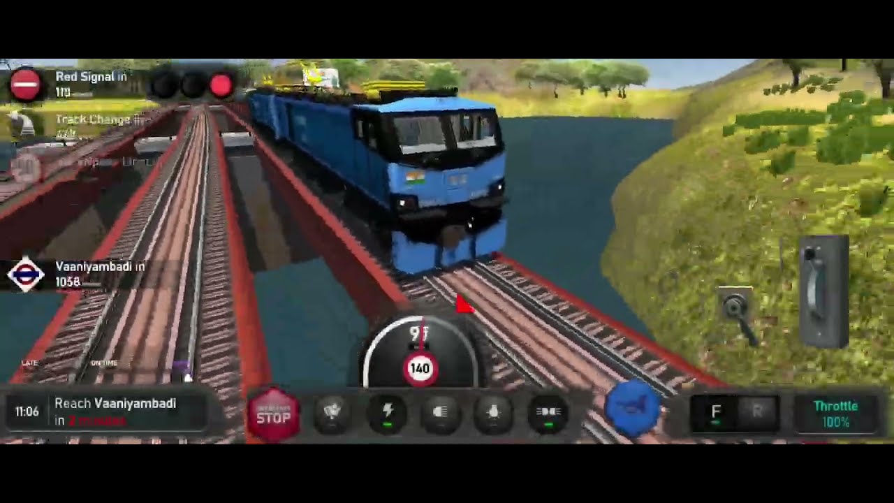 train simulator game WAG12B goods train 🚆 - YouTube