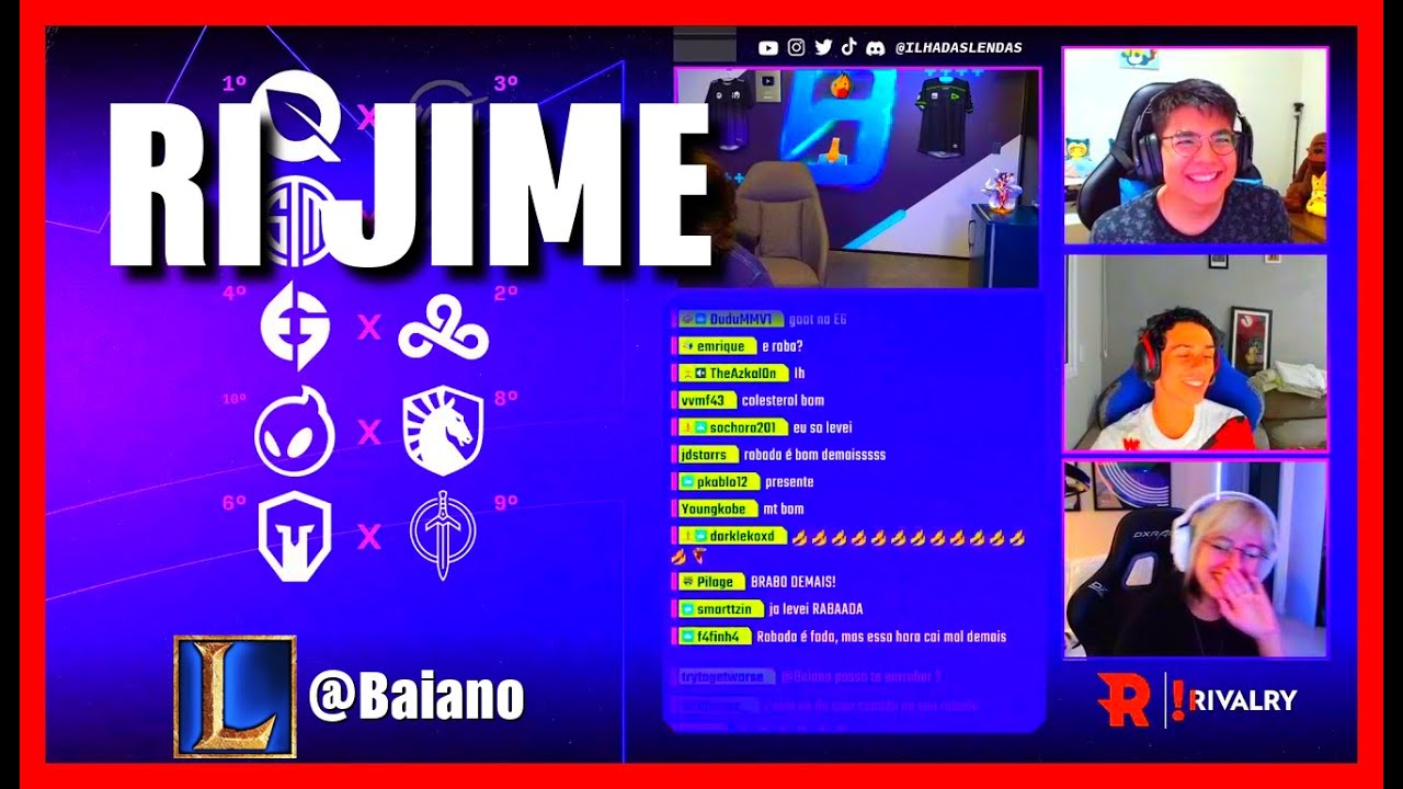 Ri jime | BAIANO | Family Clips - LoL BR - YouTube