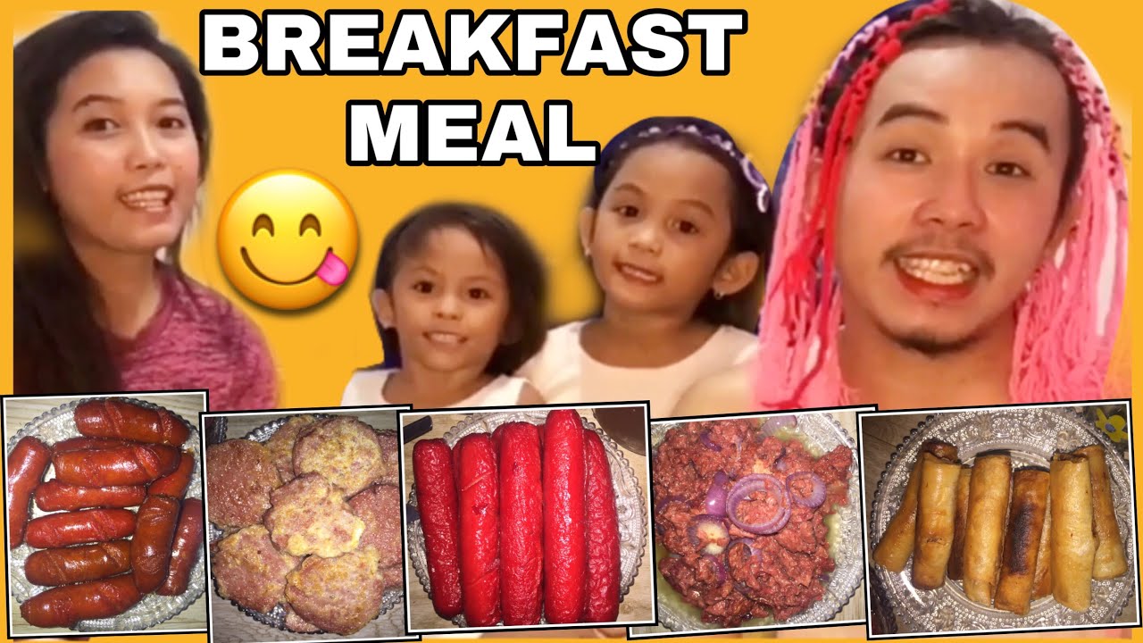 PINOY BREAKFAST MUKBANG | Nitch & Cheen vlogs - YouTube