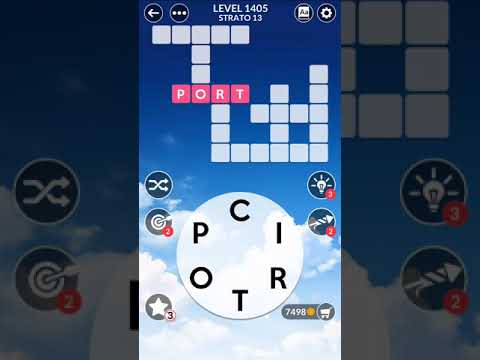 Wordscapes Level 1405 | Answers - YouTube