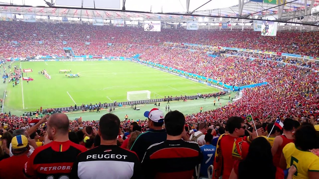 Spain v Chile,Maracana Stadium, Rio, 18 Jun 14 - YouTube