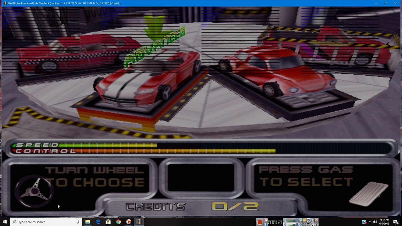 How to change car colors on Rush the Rock in MAME (UPDATED) - YouTube