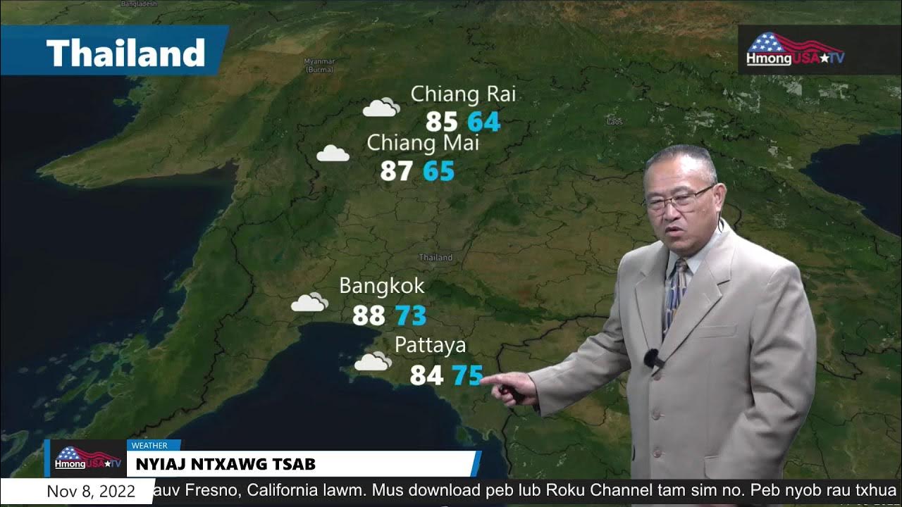 Xov Xwm Huab Cua 11-8-2022 - YouTube