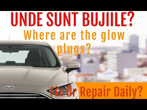Unde sunt bujiile incandescente-Ford Focus 2.0 TDCI-Where are the glow ...