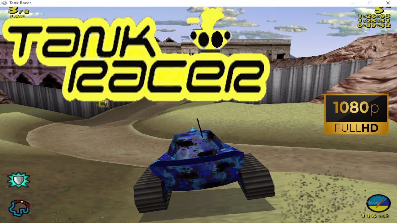Tank Racer (1999) - Gameplay (PC/Win 10) [1080p60FPS] - YouTube
