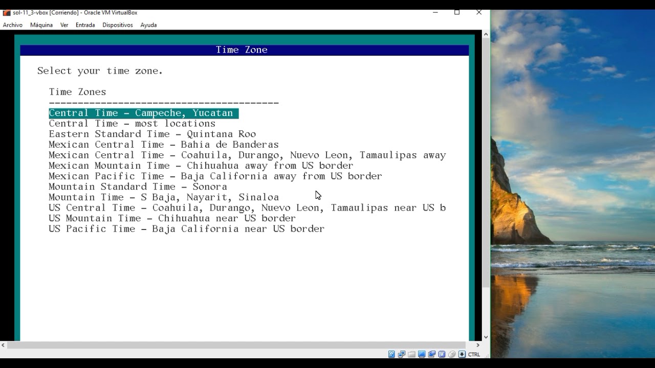 Instalando Solaris Oracle 11.3 - YouTube