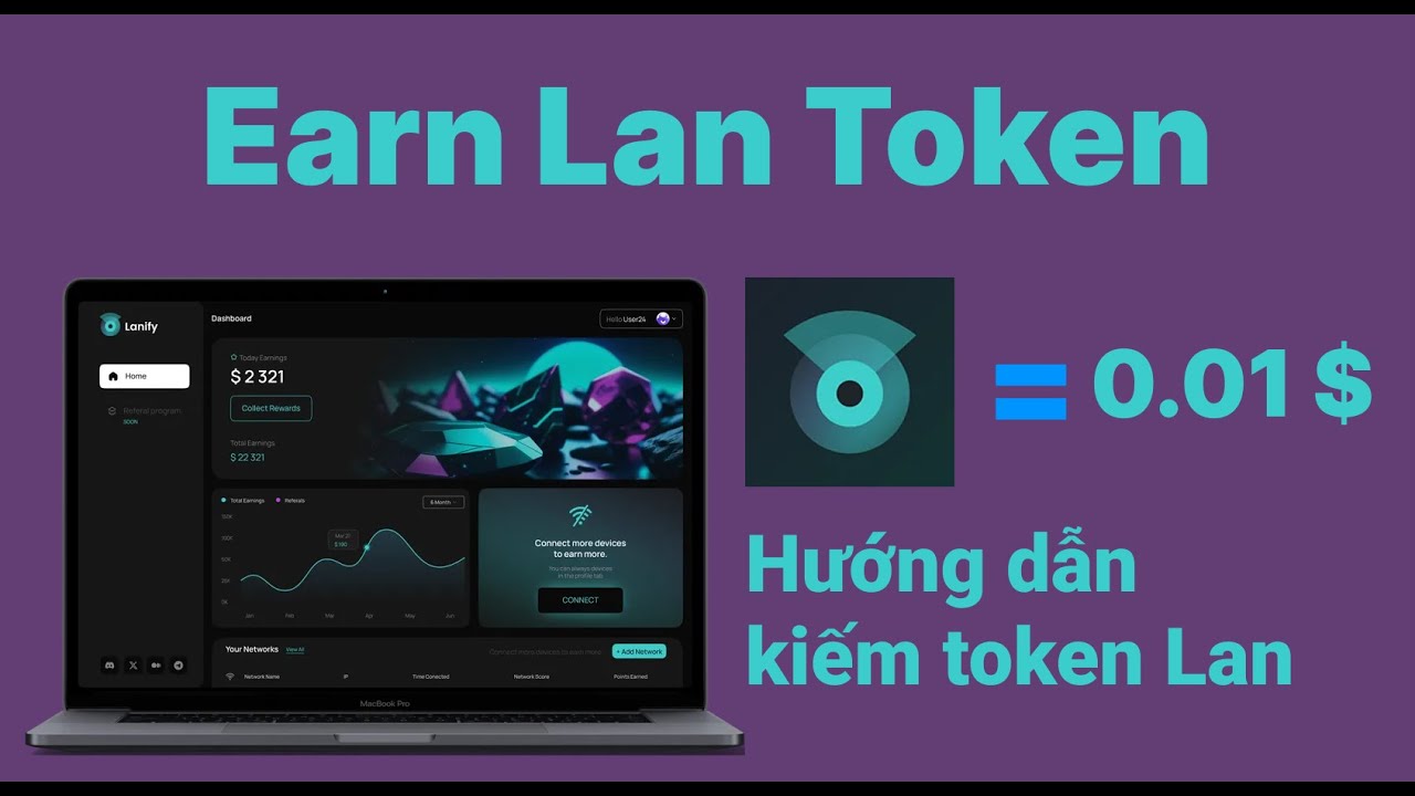 Kiếm tiền từ dự án Lanify AI earn token LAN bằng extention | Earn Token with bcdang Crypto - YouTube