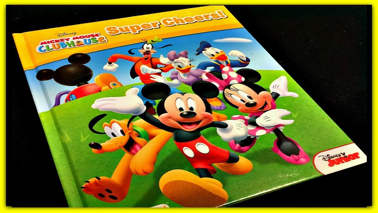 DISNEY MICKEY MOUSE "SUPER CHEERS!" - Disney Junior Read Aloud Story ...